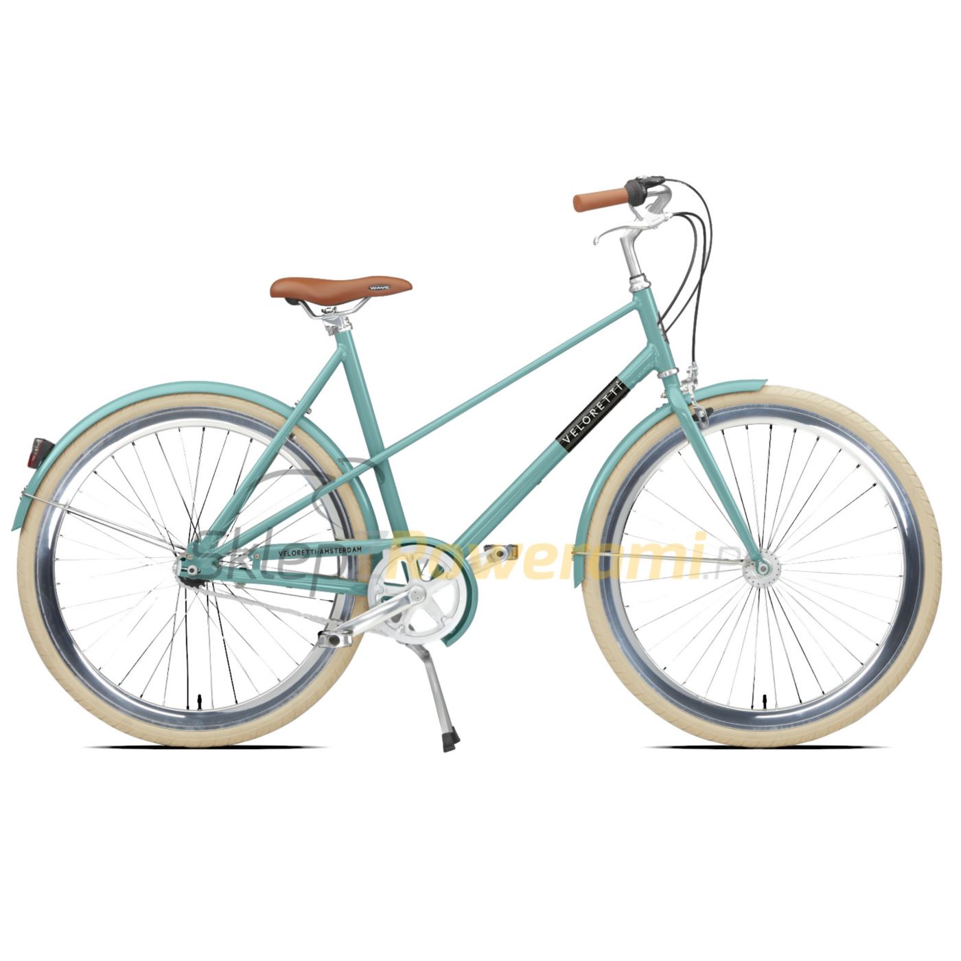 Rower Veloretti Caferacer 3 speed 55cm turkusowy - sklep internetowy ...